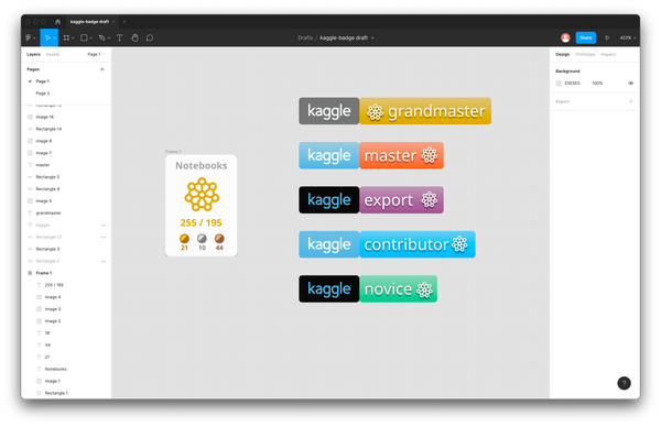 Github Profile에 사용하는 Badge API 만들기 (Kaggle Badge)